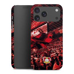 DeinDesign iPhone 17 Pro Max Handy Premium Case Smartphone Handyh&uuml;lle Schutzh&uuml;lle gl&auml;nzend Merchandise Official Licensed Product Bayer 04 Leverkusen Premium Case