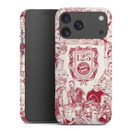 DeinDesign iPhone 17 Pro Max Handy Premium Case Smartphone Handyh&uuml;lle Schutzh&uuml;lle gl&auml;nzend Official Licensed Product Fcb 125 Jahre Fc Bayern M&uuml;nchen Premium Case