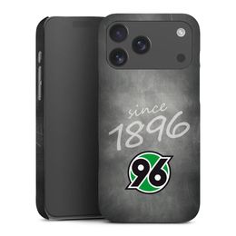 DeinDesign iPhone 17 Pro Max Handy Premium Case Smartphone Handyh&uuml;lle Schutzh&uuml;lle gl&auml;nzend Hannover 96 H96 Official Licensed Product Premium Case