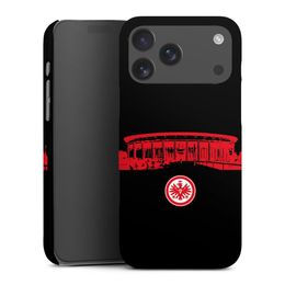DeinDesign iPhone 17 Pro Max Handy Premium Case Smartphone Handyh&uuml;lle Schutzh&uuml;lle gl&auml;nzend Official Licensed Product Eintracht Frankfurt Stadium Premium Case