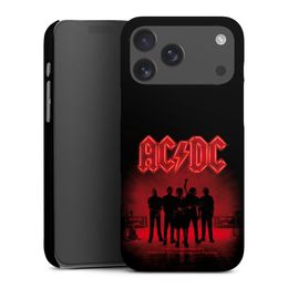 DeinDesign iPhone 17 Pro Max Handy Premium Case Smartphone Handyh&uuml;lle Schutzh&uuml;lle gl&auml;nzend Band Acdc Official Licensed Product Premium Case