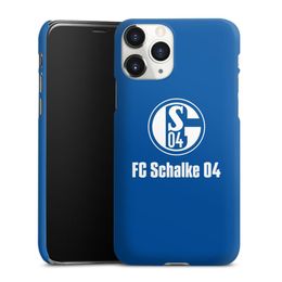DeinDesign iPhone 11 Pro Handy Premium Case Smartphone Handyh&uuml;lle Schutzh&uuml;lle matt Official Licensed Product Logo Fc Schalke 04 Premium Case