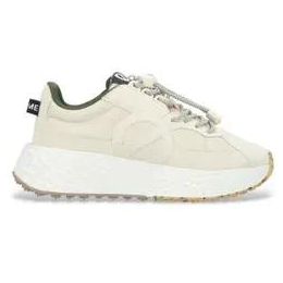 NO NAME f&uuml;r Damen. KNVCKA0 Carter Runner beige Turnschuhe (38), 1 bis 3 cm, Schn&uuml;rsenkel, L&auml;ssig, Sportlich, Recyceltes Polyester