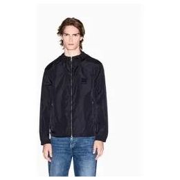 A|X Armani Exchange f&uuml;r Herren. XM000342AF12285UC001 Blousonjacke schwarz (L), L&auml;ssig, Polyamid