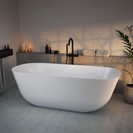 evineo ineo5 freistehende Badewanne L: 175 B: 80 cm, BE0948WH,