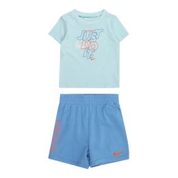 Nike Sportswear Set 'RHYTHM' Jungen Größe 74/80 royalblau / hellblau / knallrot / weiß