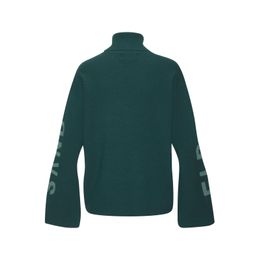 ELBSAND Damen Rollkragenpullover, petrol, Gr&ouml;&szlig;e 44/46