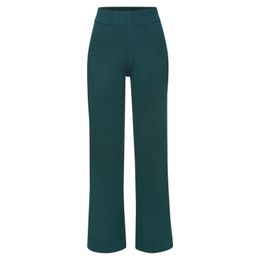 ELBSAND Damen Strickhose, petrol, Gr&ouml;&szlig;e 44/46