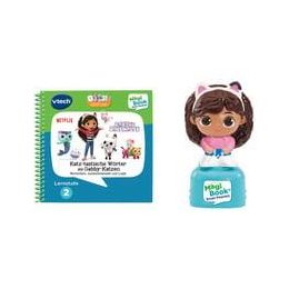Vtech MagiBook Lernstufe 2 - Gabby's Dollhouse inkl. Story'Friend Lernfigur, Lernbuch