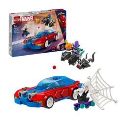 Lego® Super Heroes Spider-Mans Rennauto & Venom Green Goblin