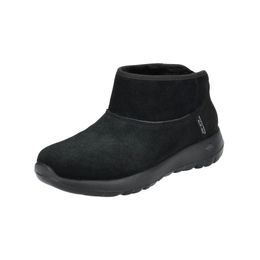 Skechers Damen Stiefelette "Skechers Stiefelette Veloursleder", Gr. 37schwarz, Veloursleder, Schuhe