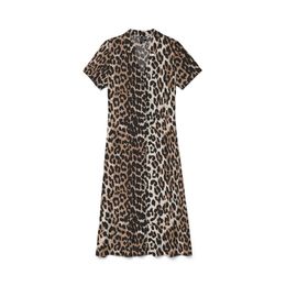 V&eacute;ro Moda VERO MODA Kleid 'VMJOSIE' Damen Gr&ouml;&szlig;e 36 creme / hellbraun / schwarz Winterkleid