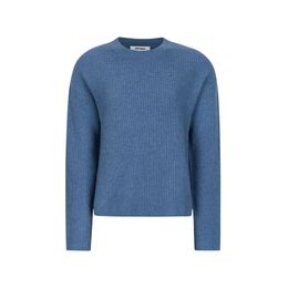 Strickpullover Soft Rebels "Soft Rebels Sweater SRWest", Damen, Gr. XL, 299 ultramarine, Obermaterial: 70% Wolle, 30% Nylon, Pullover