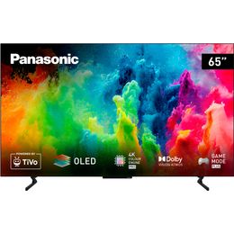 Panasonic OLED-Fernseher "TB-65Z60AEG", Energieeffizienz: F (A-G), schwarz, 65 ″, Fernseher