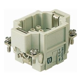 HARTING Stifteinsatz 6B, 10p+PE, 16A, 500V 09320103001)
