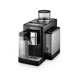 De'Longhi De'Longhi Kaffeevollautomat Rivelia Onyx EXAM 440.55.B, für Bohnen/Pulver, 1450 W, bis 1,4 l/250 g, 2 Bohnenbehälter, Milchaufschäumer, schwarz
