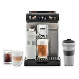 De'Longhi De'Longhi Kaffeevollautomat Eletta Explore ECAM 450.86.T, für Bohnen/Pulver, 1450 W, bis 1,8 l/300 g, Cold Extraction Technologie, titanfarben