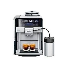 Siemens Kaffeevollautomat TE657M03DE EQ.6 plus s700, für Bohnen, 1500 W, bis 1,7 l/300 g, Milchaufschäumer, inkl. Zubehör, edelstahlfarben