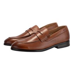 JOOP! Loafer JOOP "pero 1.0 kleitos loafer slip on ld", Herren, Gr. 45, braun (cognac), Rindsleder, Schuhe Loafer