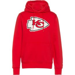 Fanatics Kansas City Chiefs Hoodie Herren - rot - Gr. M - Baumwolle/Polyester