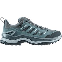Lowa Innovo Gtx Wanderschuhe Herren - blau - Gr. 46 1/2 - Suedeleder/Polyurethan