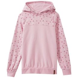 Yigga M&auml;dchen Hoodie mit Blumen-Print