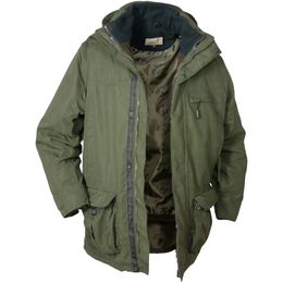 Hubertus Jagdjacke Forest 3-in-1 Oliv (Größe: 46)