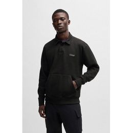 BOSS Orange Poloshirt in Schwarz - 56% | Gr&ouml;&szlig;e L | Herren-plussize