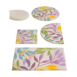 HEINE HOME Badematte in Creme/ Bunt - 53% | Größe 60x100 cm | Heimtextilien-badematten