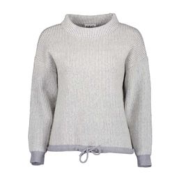 Blue Seven Pullover in Hellgrau - 55% | Größe 38 | Damen-pullover-cardigans
