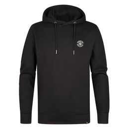 Petrol Hoodie in Schwarz - 41% | Größe L | Herren-sweatshirts-jacken
