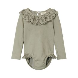Lil Atelier Badeanzug "Fola" in Khaki - 51% | Gr&ouml;&szlig;e 62 | Baby-bademode
