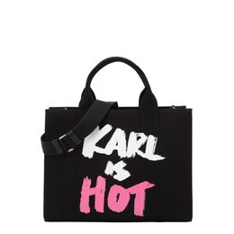 K by KARL LAGERFELD Karl Lagerfeld Shopper 'RSG' Damen Gr&ouml;&szlig;e One Size hellpink / schwarz / wei&szlig;
