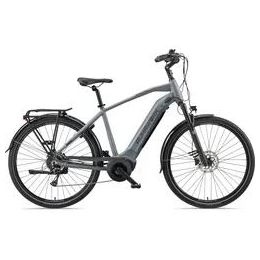 E-Bike Ruhrwerk "MT800 Herren" Gr. 52, grau (basaltgrau, schwarz), Elektrofahrräder, 52cm, 28 Zoll (71,12cm), Pedelec, Elektrofahrrad für Herren