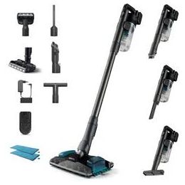 Philips Nass-Trocken-Sauger "XC8055/01 Aqua Plus 8000 Series „Alleskönner“", blau (dunkelpetrol), Mehrzwecksauger, mit bis zu 80 Minuten Laufzeit und adaptiver Saug- und Wischdüse