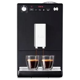 Melitta Kaffeevollautomat "Solo E950-201, schwarz", schwarz, B:45,5cm H:30,3cm T:20cm, Kaffeevollautomaten, Perfekt für Café crème & Espresso, nur 20cm breit