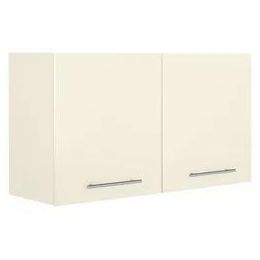 Wiho-K&uuml;chen H&auml;ngeschrank WIHO K&Uuml;CHEN "Ela", beige (front und korpus: magnolia), B:100cm H:56,5cm T:35cm, Schr&auml;nke, H&auml;ngeschrank, Breite 100 cm