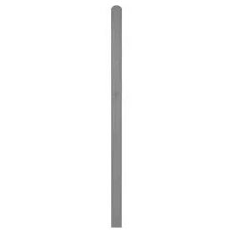Zaunpfosten Bm Massivholz, grau, B:9cm H:190cm T:9cm, Holzwerkstoff, Zaunpfosten, Fichte, 9x9x190 cm