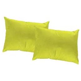 Dekokissen WIRTH "Lahnstein" Gr. 3, gr&uuml;n (hellgr&uuml;n, gemustert unifarben), B:40cm L:60cm, Polyester, Dekokissen_Sitzkissen_Kissenh&uuml;llen, Kissenh&uuml;lle ohne F&uuml;llung, 2 St&uuml;ck