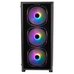 Captiva Gaming-PC "Ultimate Gaming I80-708", schwarz, ohne Betriebssystem, 32 GB RAM 2.000 GB SSD, Desktop-PCs