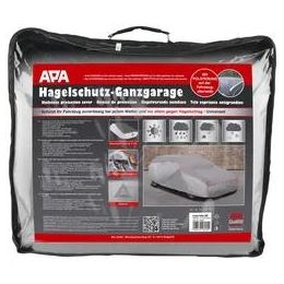 Faltgarage APA "APA 16168 Hagelschutz-Ganzgarage", silber (silberfarben), B:203cm H:119cm L:571cm, Neopren, Polyester, Planen, mit Gummizug L, 571 x 203 x 119cm