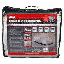 Faltgarage APA "APA 16168 Hagelschutz-Ganzgarage", silber (silberfarben), B:177cm H:119cm L:533cm, Neopren, Polyester, Planen, mit Gummizug L, 571 x 203 x 119cm