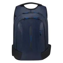 Laptoprucksack Samsonite "ECODIVER", Gr. B/H/T: 35cm x 48cm x 23cm, blau (blau nights), Nylon, Polyester, Rucks&auml;cke Laptoprucksack, Freizeitrucksack, Schulrucksack, Arbeitsrucksack Cityrucksack