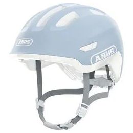 Fahrradhelm Abus "SMILEY 3.0 ACE LED" Gr. S, blau (pure aqua), Helme, S Kopfumfang: 45cm - 50cm