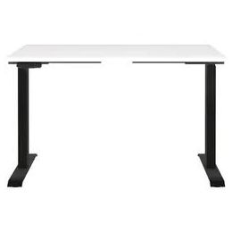 Schreibtisch Germania "Jet, elektrisch h&ouml;henverstellbar", schwarz-wei&szlig; (wei&szlig;, schwarz, schwarz, wei&szlig;), B:120cm H:72cm T:80cm, Tische, Schreibtisch, moderne Farbvariationen, Breite 120/140/160/180 cm, Made in Germany