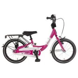 Kinderfahrrad Bachtenkirch "16" Baxi - pink" Gr. 22, rosa (pink, wei&szlig;, pink), Fahrr&auml;der, Kinder, 22cm, 16 Zoll (40,64cm), Alu Kinderfahrrad mit Vollausstattung, erh&auml;ltlich in 14/16/18 Zoll