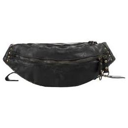 XZONE Umhängetasche X-ZONE, Damen, Gr. B/H/T: 43cm x 16cm x 8cm onesize, schwarz, Leder, vintage, Taschen, echt Leder, Made in Italy