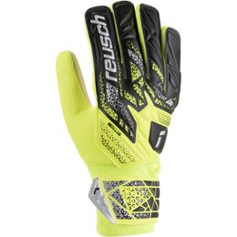Reusch Attrakt Starter Solid Torwarthandschuhe - gelb - Gr. 8 - Polychlorid/Polyester/Polyurethan