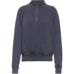 Champion Sweatshirt Damen - grau - Gr. L - Baumwolle/Polyester