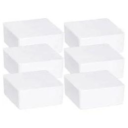 Raumentfeuchter-Nachfüllpack Wenko "Modell Cube", weiß, B:12cm H:5cm T:12cm, Klimageräte-Nachfüllpacks, reduziert Luftfeuchtigkeit ohne Strom, für Räume bis 80 m3